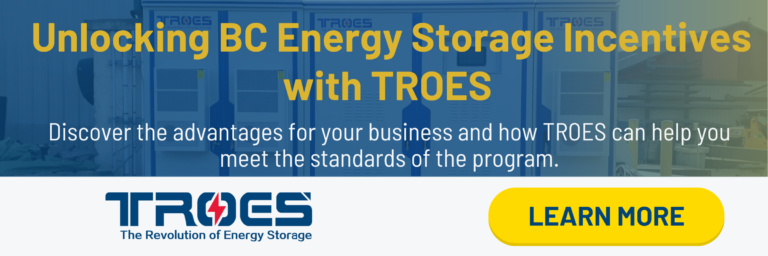 TROES - Commercial & Industrial Battery Energy Storage Systems